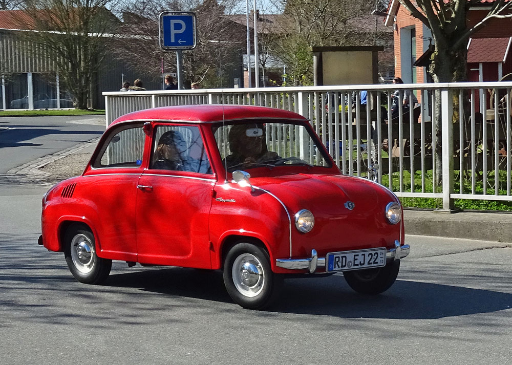 Im Zeichen der Vase: Goggomobile auf Tour